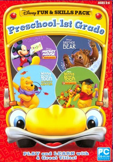 Disney Fun & Skills Preschool to 1st Grade – Aussie Kids Software