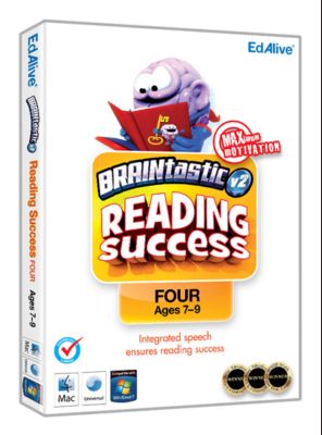 Braintastic Reading Success Windows cd-rom version – Aussie Kids Software