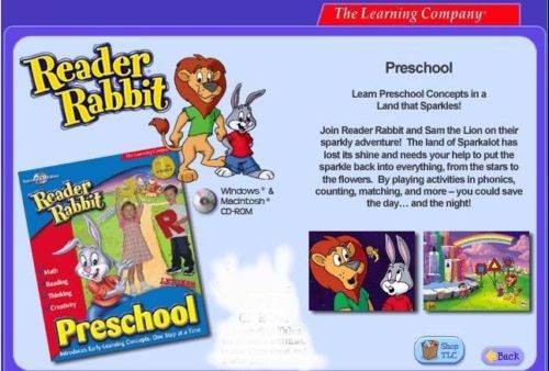 Reader Rabbit Preschool – Aussie Kids Software