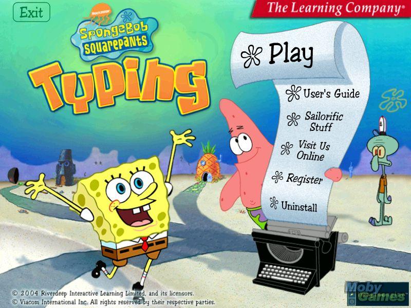Spongebob Squarepants Typing – Aussie Kids Software