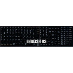 Keyboard stickers - full notebook replacement set for US keyboard ...